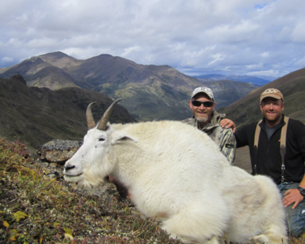 British Columbia Mountain Goat Hunt 10675